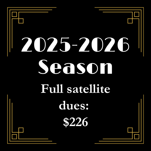 2025-2026 Season - Satellite Dancers Full Dues - Sassyracs